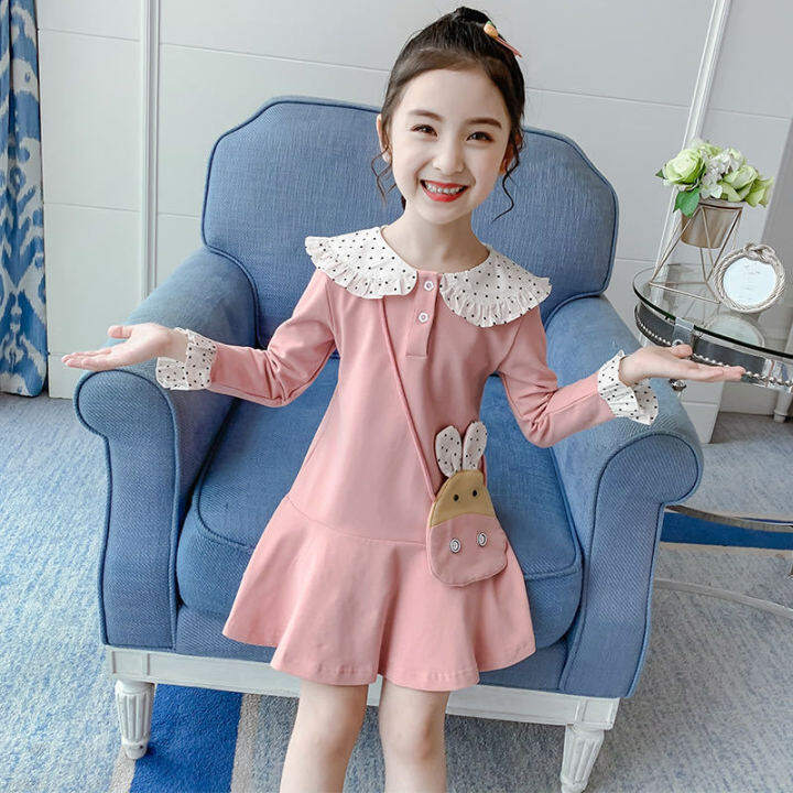 Damit Ng Mga Batang Babae 2022 Bagong Bersyon Ng Korean Ng Istilong Kanlurang Damit Na Pang