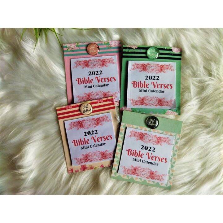 ♞BIBLE VERSES MINI CALENDARS | Lazada PH