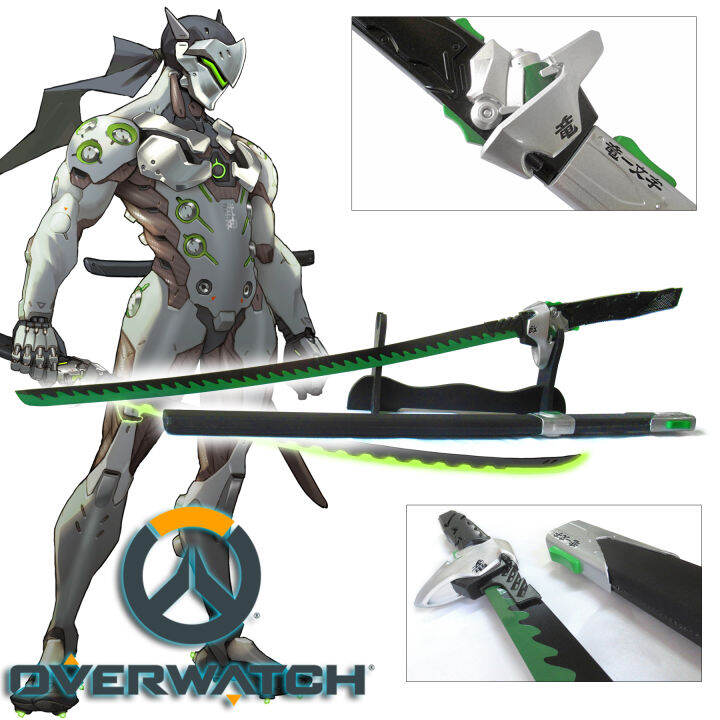 JAPAN Overwatch โอเวอร์วอตช์ Genji เก็นจิ Cyborg ไซบอร์ก คาตานะ ญี่ปุ่น ...