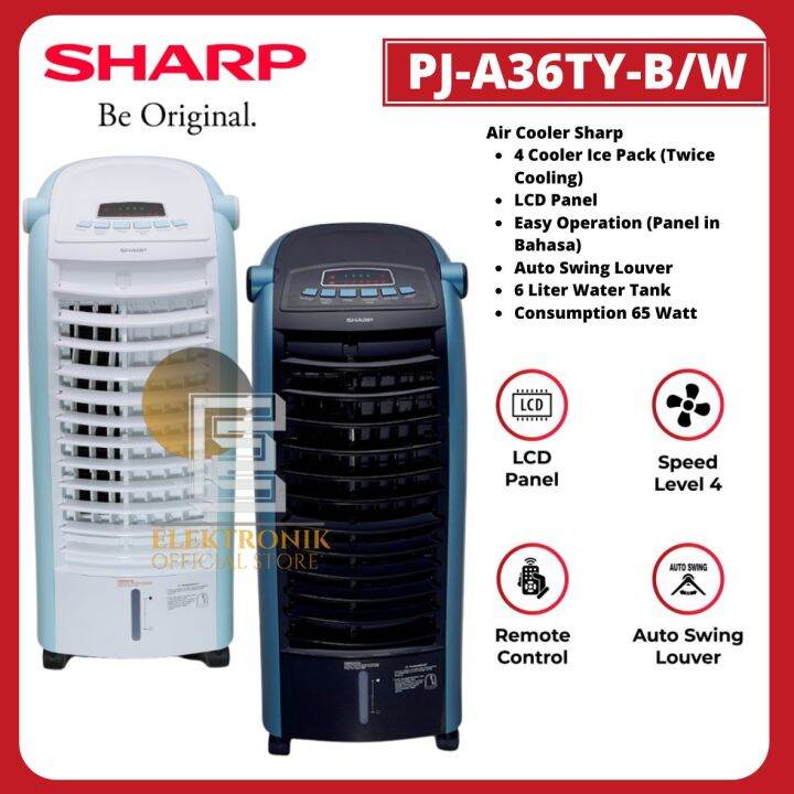 SHARP AIR COOLER PJA 36TY B/W AIR COOLER | Lazada Indonesia