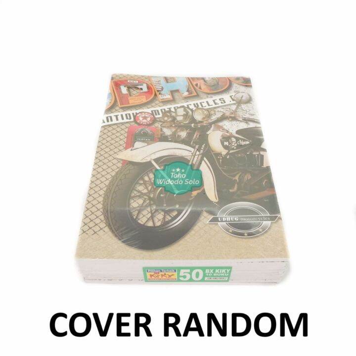 Buku Tulis Garis Boxy Kiky BK BX 50 Isi 50 Lembar Campus Ukuran 18x25cm ...