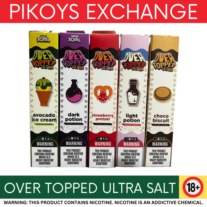 OVERTOPPED ULTRA SALT 30ML OVER TOPPED | Lazada PH