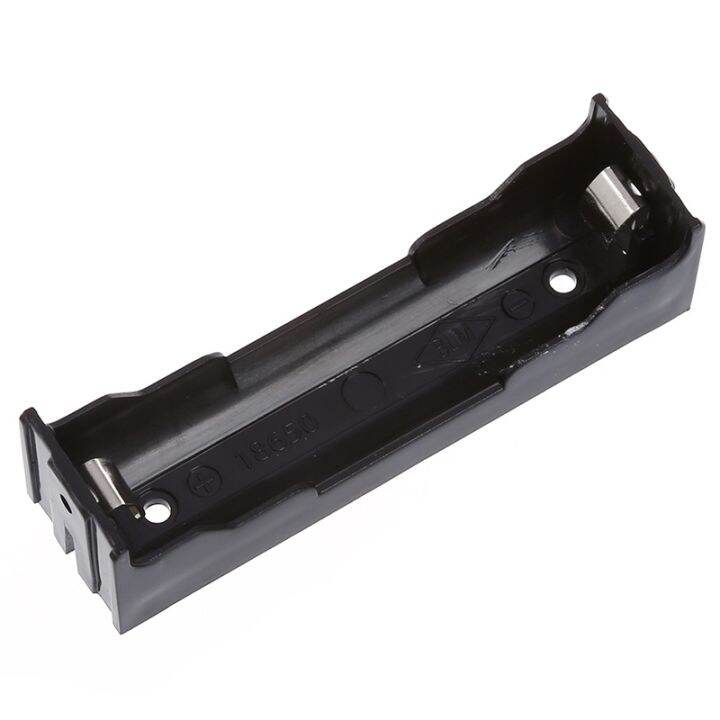 10x Black Open Battery Holder Case Box for 3.7V 18650 Battery | Lazada ...