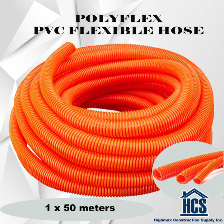 Polyflex Electrical PVC Flexible Hose 1X50 - 1 roll | Lazada PH