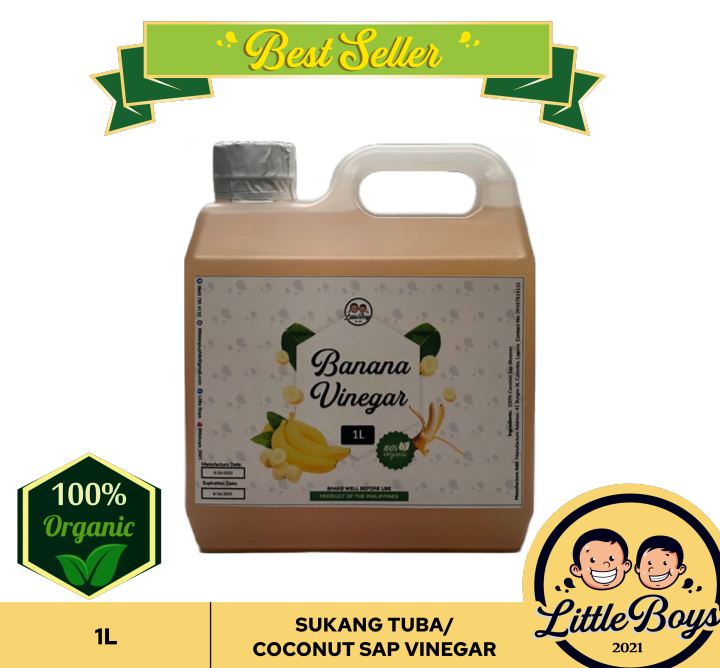 Little Boys ORGANIC BANANA VINEGAR 100% PURE BANANA VINEGAR ...