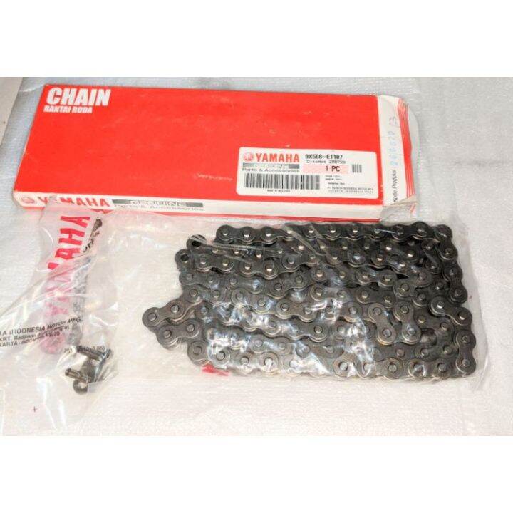 ORIGINAL YAMAHA CHAIN ONLY FOR VEGA FORCE FI (9X568-E1107-00) | Lazada PH
