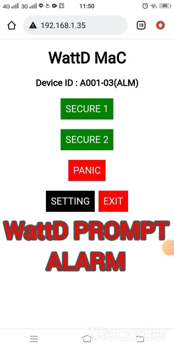 WattD PROMPT ALARM - ระบบแจ้งเตือนภัย-เหตุฉุกเฉิน ด้วยเสียง(Buzzer ...