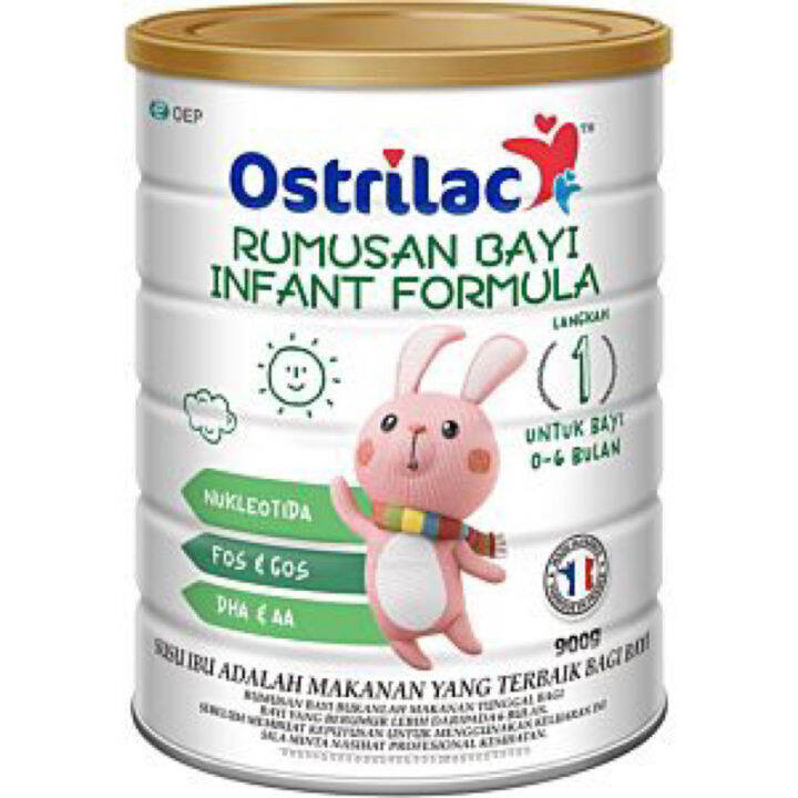 Ostrilac Infant Formula ( Step 1 / Step 2 )( 900g ) * Imported From ...