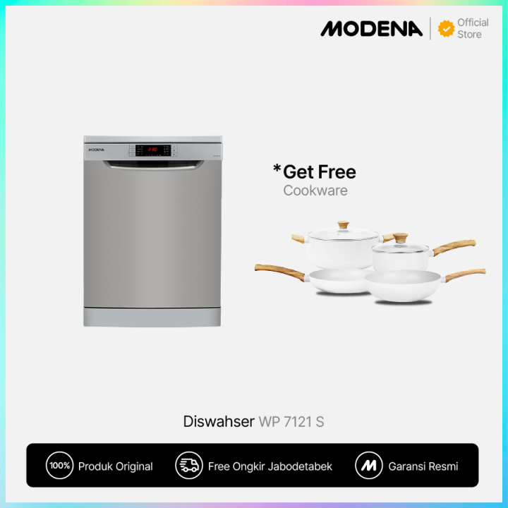 MODENA Freestanding Dishwasher - WP 7121 S | Lazada Indonesia
