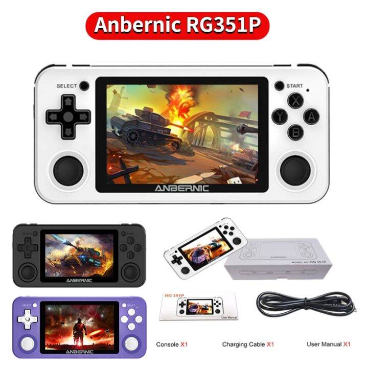 Anbernic RG351P Vibration Handheld Gaming Console Open Source System Portable 3.5inch Screen ...