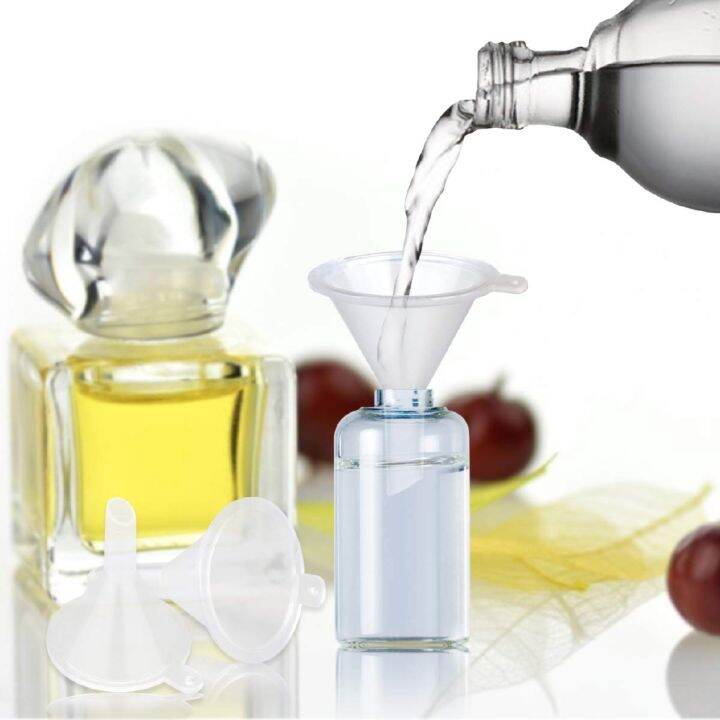 Small Plastic Funnel Mini Perfume Diffuser Bottle Liquid Oil Funnels ...