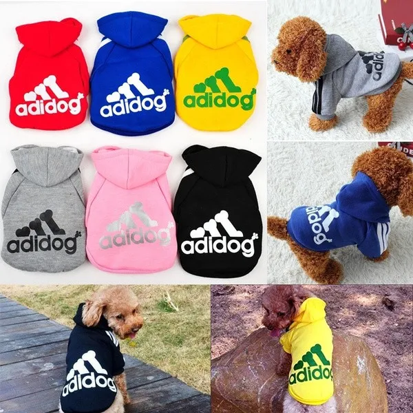 Pet Dog Clothes Adidog Hoodie Jacket UPDATED | Lazada PH