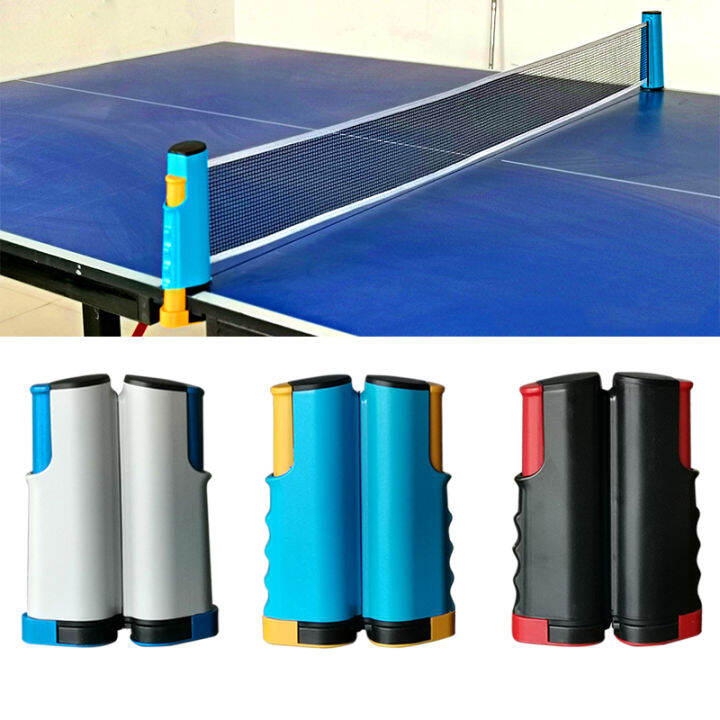 Portable Table Tennis Nets Ping Pong Net Rack Retractable Table Tennis ...
