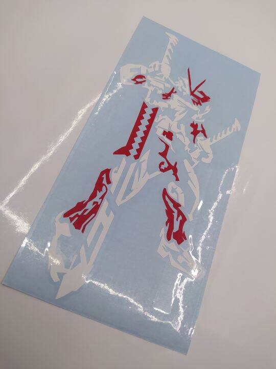 Sticker Cutting Astray Red Frame Gundam | Lazada Indonesia