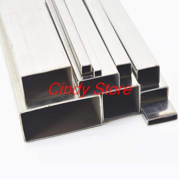 2Pcs 500mm Length Stainless Steel Square Tube Rectangular Tube | Lazada PH