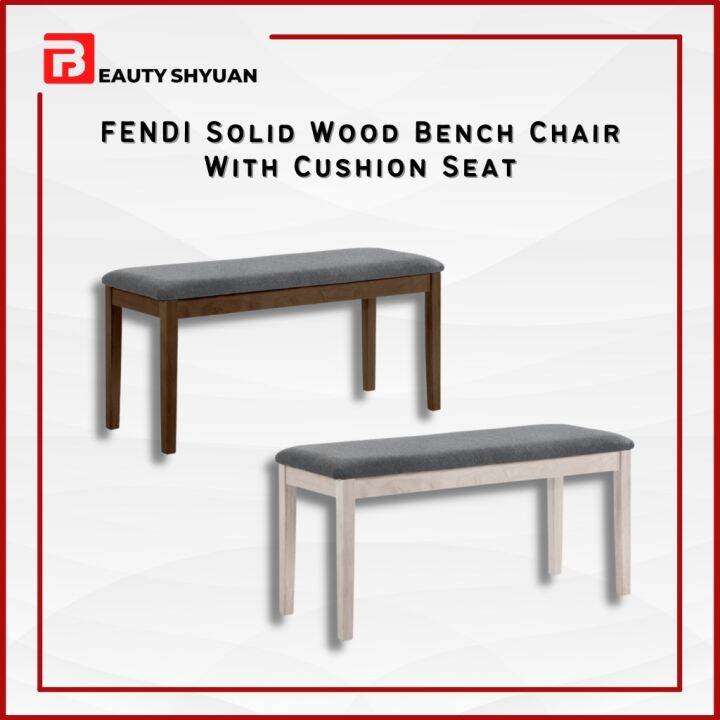 FENDI Wooden Bench Stool Chair Bench Chair Stool Bench Dining Bench ...