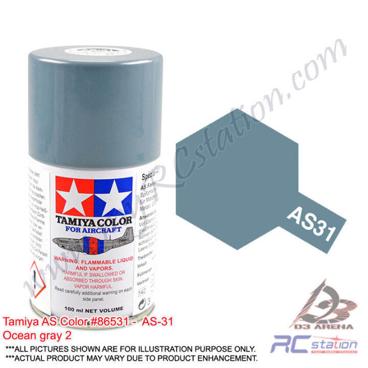 Tamiya AS Color #86531 - AS-31 Ocean gray 2 [86531] | Lazada