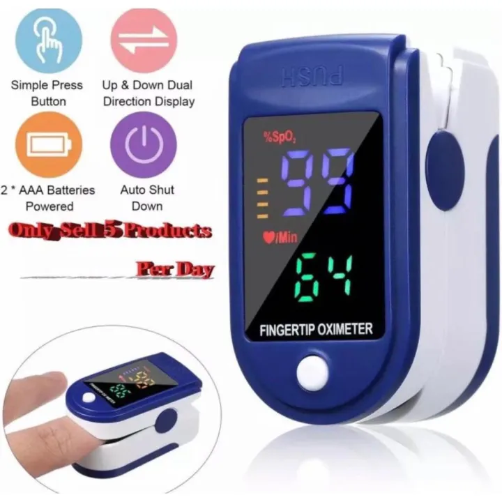 LK87 Fingertip Pulse Oximeter | Lazada PH
