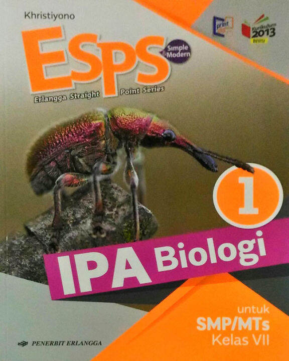 SMP/MTS KL.VII ESPS IPA BIOLOGI JL.I K/13N REV | Lazada Indonesia