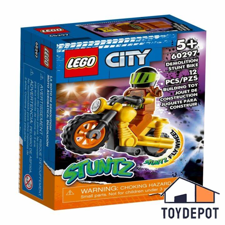 LEGO 60297 Demolition Stunt Bike (12 Pieces) | Lazada