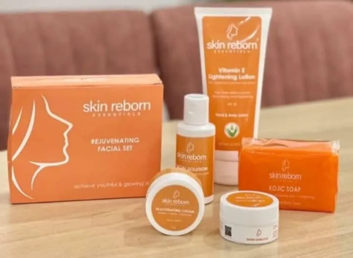 100% ORIGINAL Skin Reborn essentials Rejuvenating facial Set achive ...