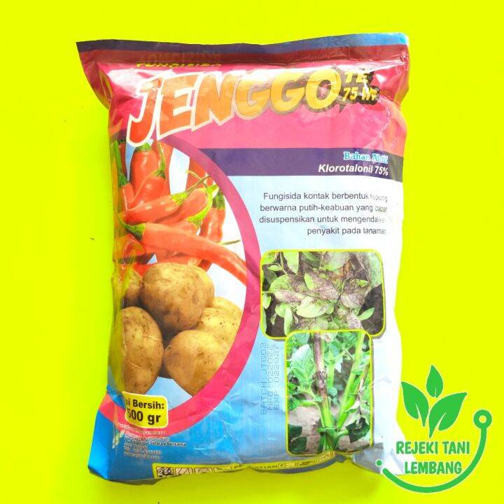 FUNGISIDA JENGGO TE 75 WP ISI 500GR PENGENDALI PENYAKIT ANTRAKNOSA DAN ...