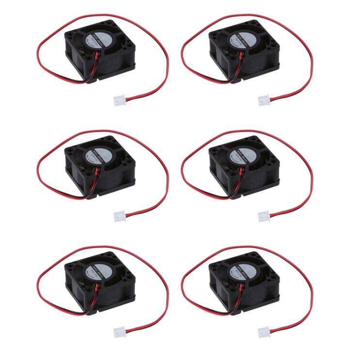 6X 12V DC 40mm 20mm 2 Wire Computer PC CPU Cooling Case Fan | Lazada.co.th