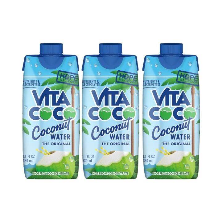 Vita Coco Coconut Water 330ml - Pack of 3 | Lazada PH