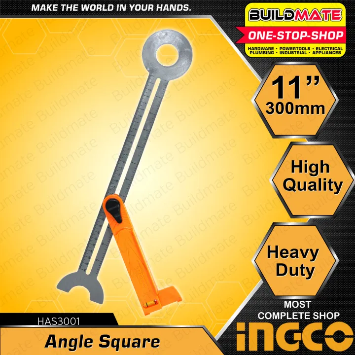 INGCO Angle Square 300mm 11" HAS3001 •BUILDMATE• HT2 | Lazada PH