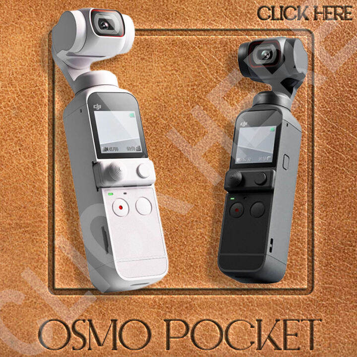 | GOOD FOR VLOGGING | D-JI Pocket Camera | 3-Axis Gimbal, 4K Camera ...