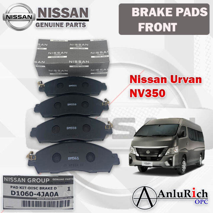 GENUINE Brake Pads Front Nissan Navara NP300 2015-2020 Part no: D1060 ...
