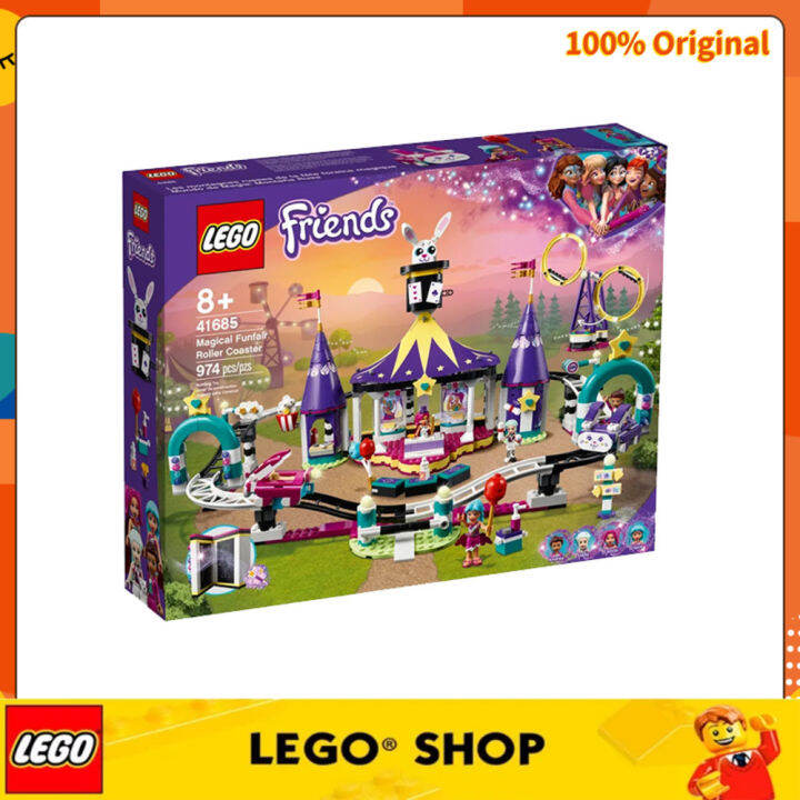 LEGO® Friends 41685 Magical Funfair Roller Coaster (974 piraso) Regalo ...