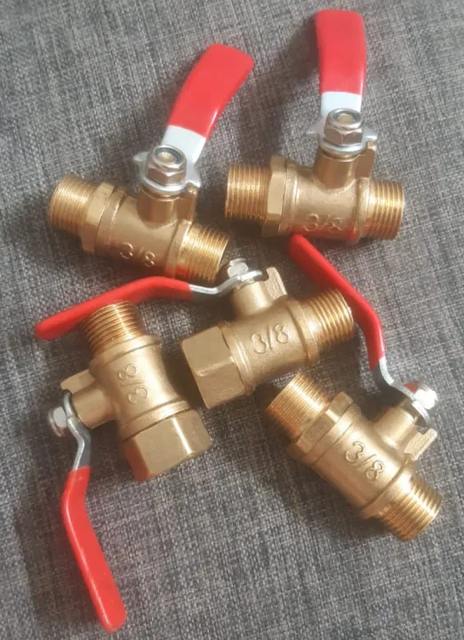 Ball Valve Kuningan Drat Luar Dalam 3/8 | Lazada Indonesia