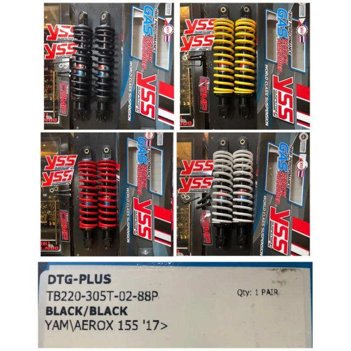 Factory direct sales YSS DTG 305mm Aerox 155 v1 and v2 NMAX v1 and v2 ...