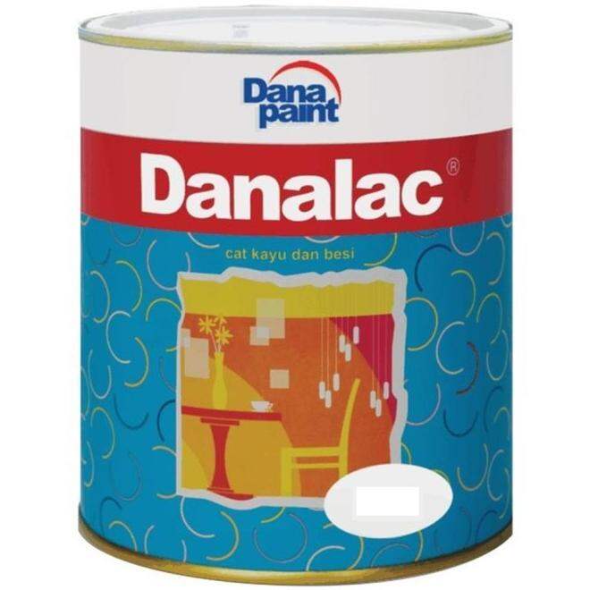 Danapaint Cat Kayu Dan Besi Danalac White Matt 1L | Lazada Indonesia