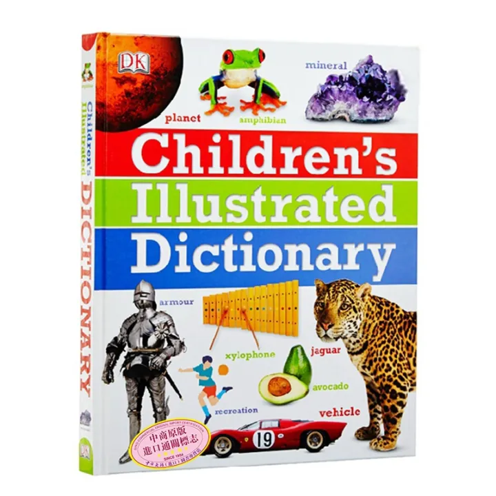 DK Children's Illustrated Dictionary Colouring English Activity Story ...