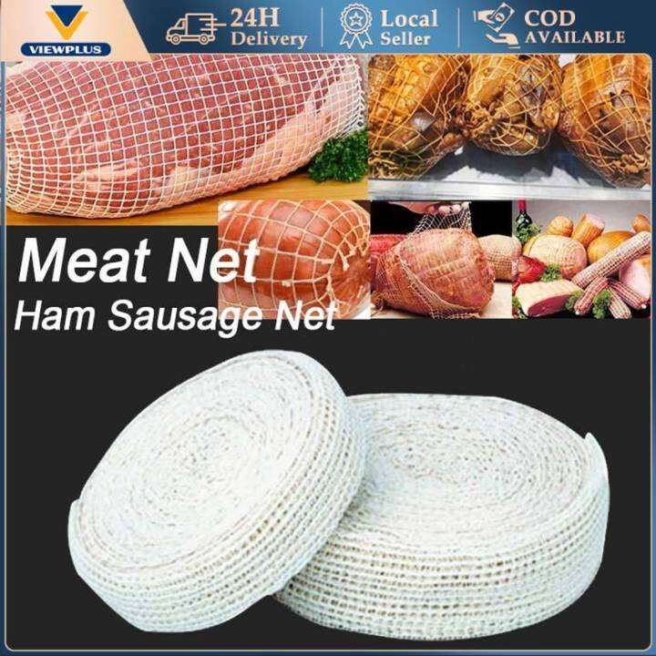 1/3M Elastic Meat Netting Butcher Ham Net Roast Sausage Roll Net Sauce ...