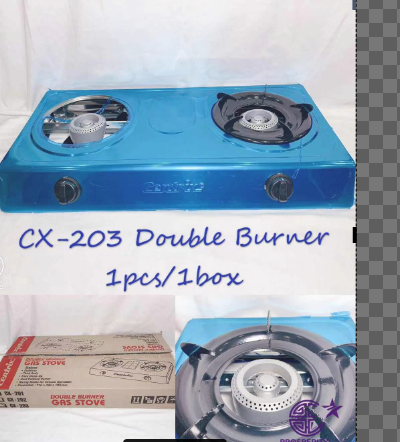 STAINLESS Gas Stove Double Burner "CENTRIX" #CX-203 | Lazada PH