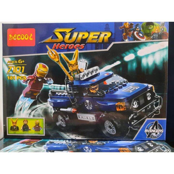 Decool Super Heroes Building Brick with Character Figures Toy Set | Lazada PH