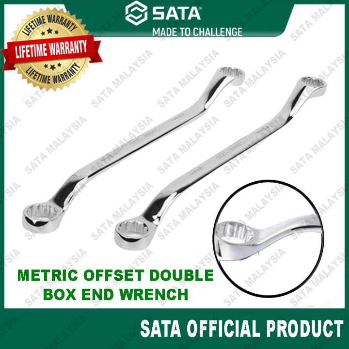 SATA Metric Offset Double Box End Wrench Double Box End Spanner Spana ... SATA Metric Offset Double Box End Wrench Double Box End Spanner Spana ...