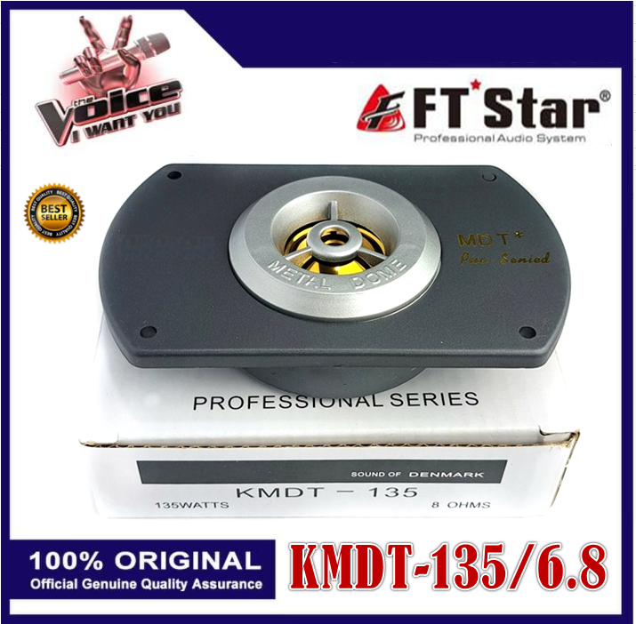FT STAR METAL DOME TWEETER KMDT-135 (135 WATTS /8 OHMS) | Lazada PH
