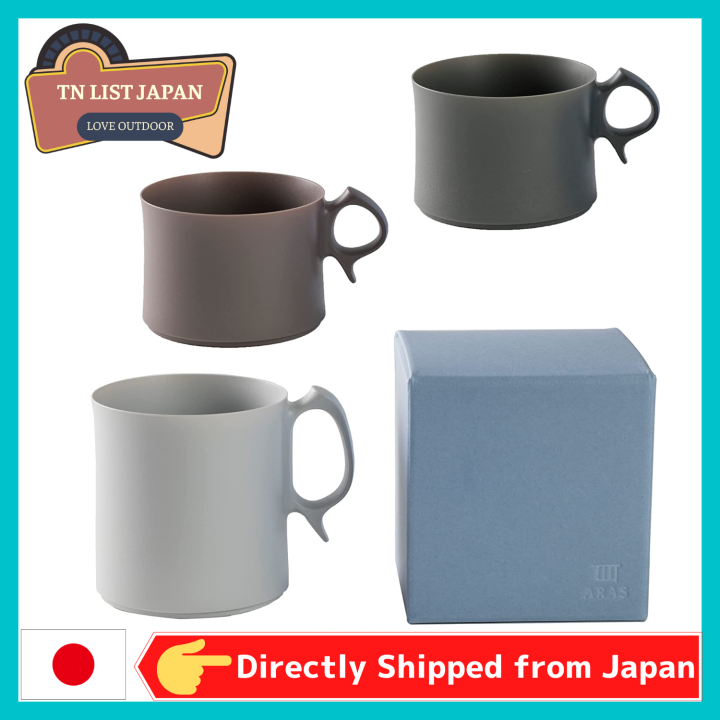 Mug Kecil 210Ml/Besar 320Ml dengan Kotak Hadiah (Putih, Abu-abu Hijau ...