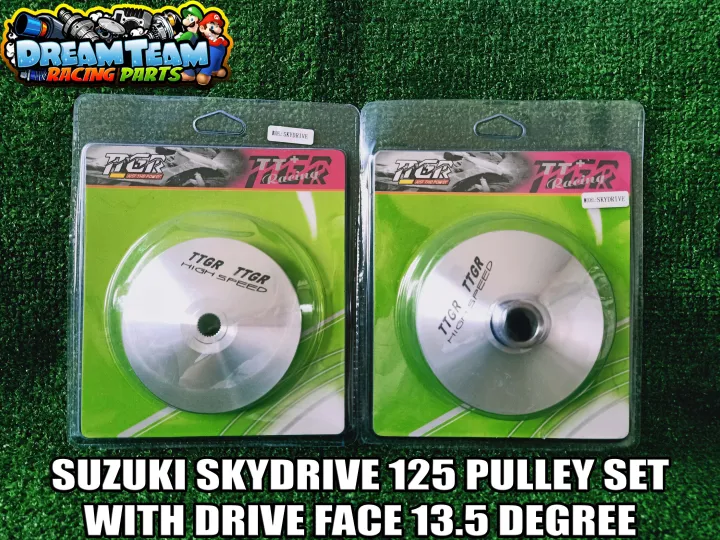 TTGR SKYDRIVE 125 PULLEY SET 13.5 DEGREE WITH DRIVE FACE | Lazada PH
