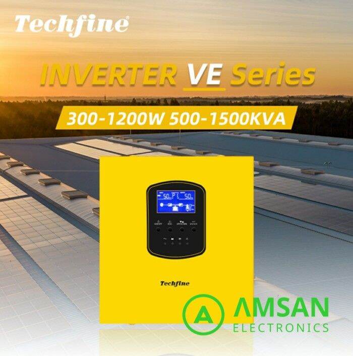 Inverter Hybrid 12V 1500VA Low Frequency Techfine PWM 30A LF PSW 1.2kW ...