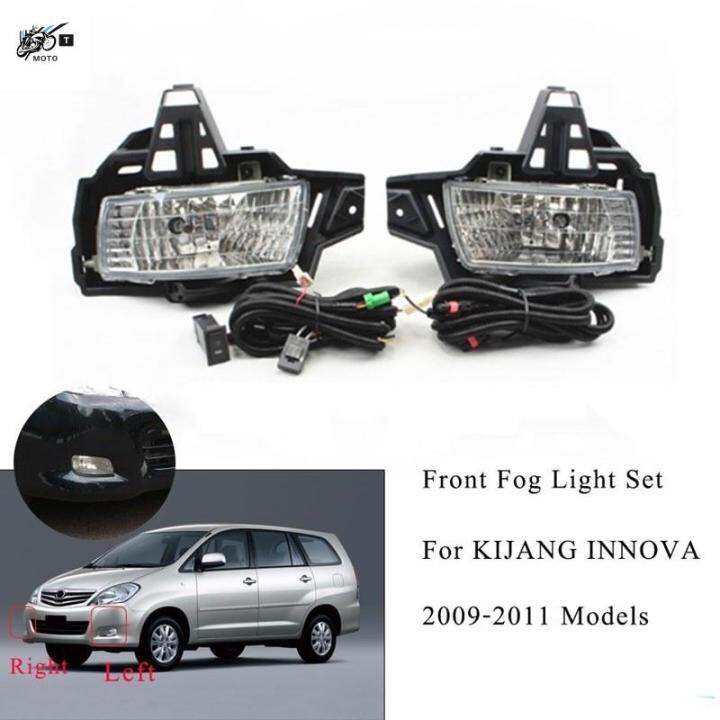 【T-Moto】 Foglight Toyota Innova 2009 2010 2011 Waterproof Fog Lamp Fog ...