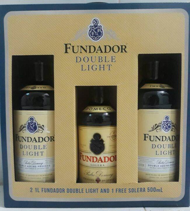 Fundador Double Light 2L and Fundador Solera 500ml | Lazada PH
