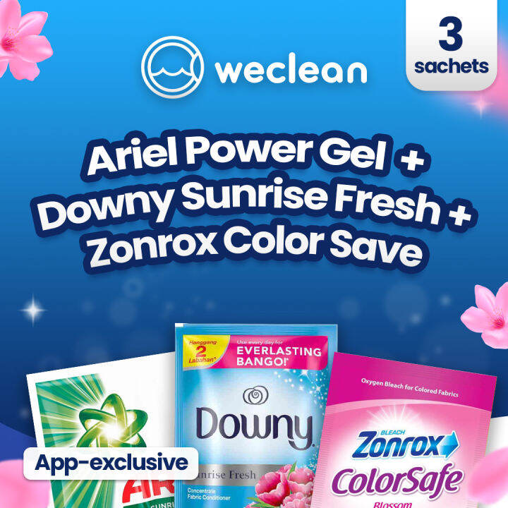 eVoucher - Sachet Bundle: Ariel (Detergent) + Softener (Downy) + Color ...