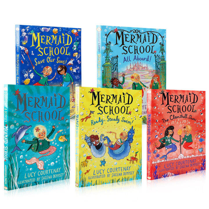 ภาษาอังกฤษ Original Mermaid School Mermaid School Series 5 Book Save ...
