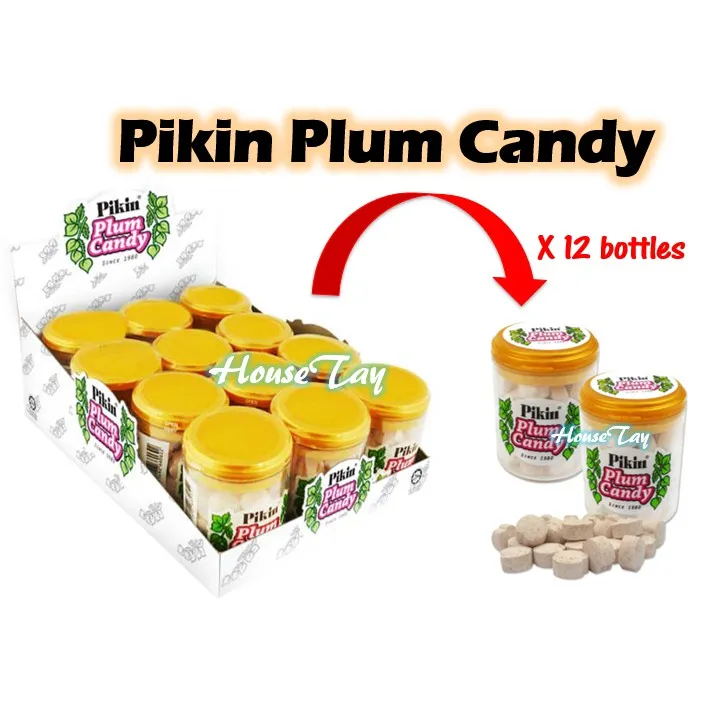Pikin Plum Candy 40g x 12 bottles | Lazada
