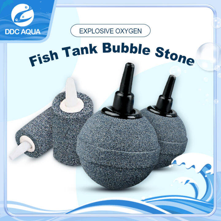 【DDC AQUA】 Round Air Bubble stone AIR STONE FOR AQUARIUM airstone Fish Tank cylindrical ...